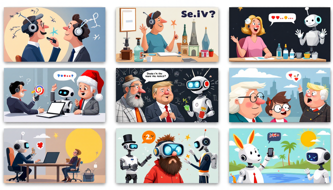 AI Political Cartoons Generator | PixelDojo | AllYourTech