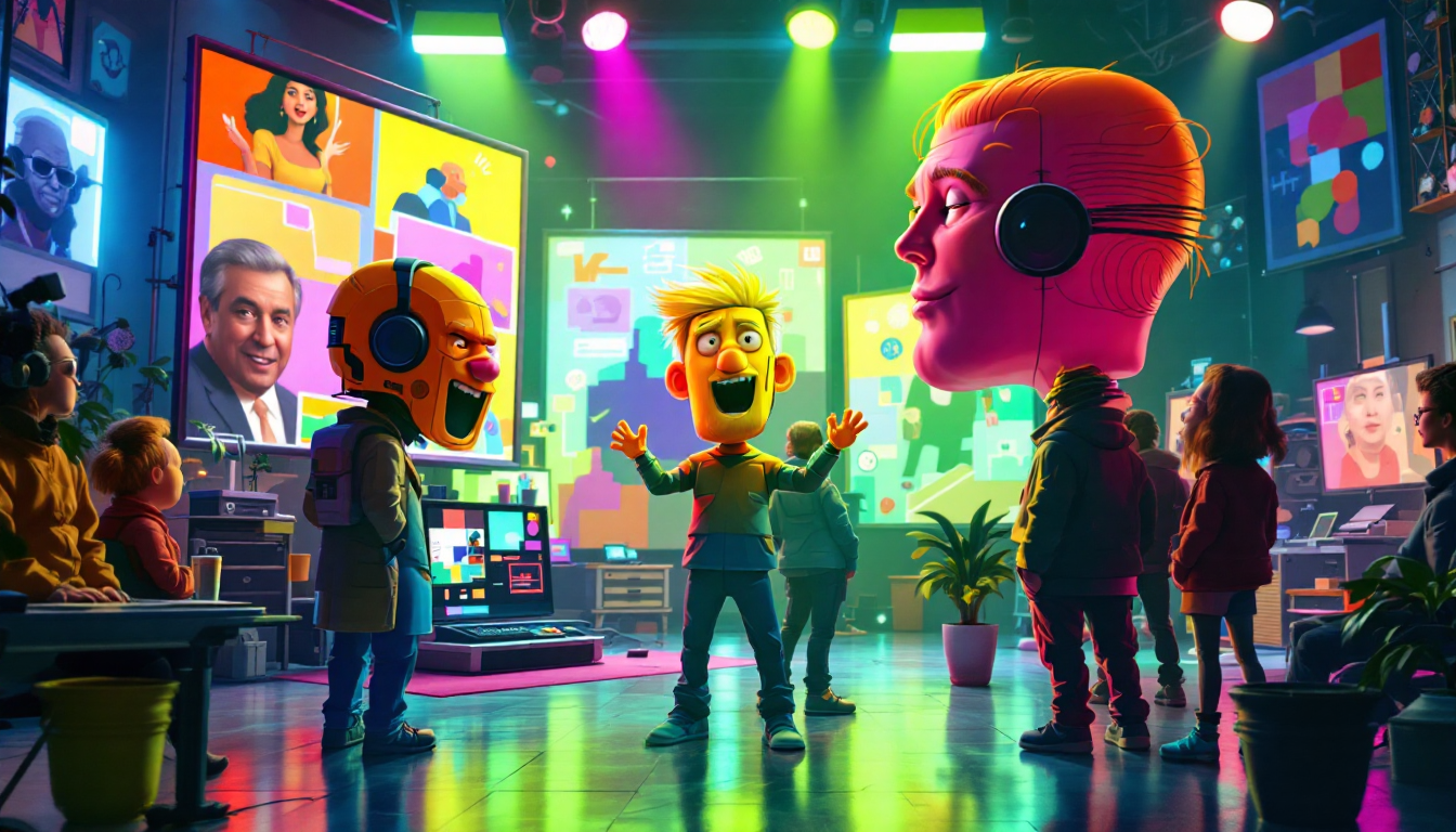 AI Political Cartoons Generator | SocialAF | AllYourTech