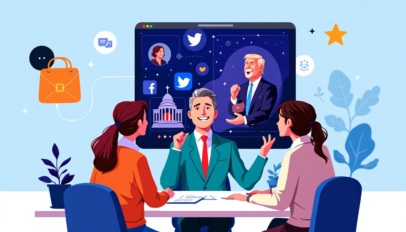 AI Political Cartoons Generator | SocialAF | AllYourTech