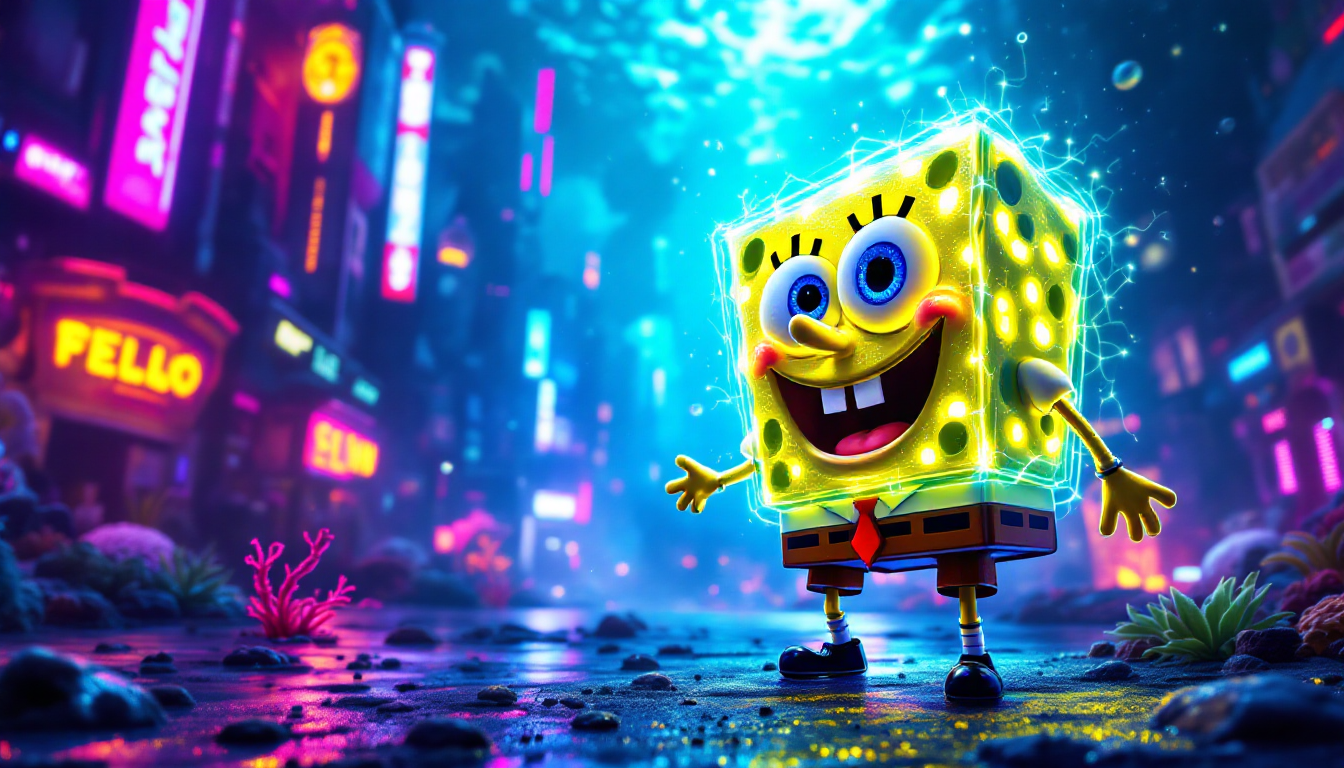SpongeBob AI Image Generator | SocialAF | AllYourTech