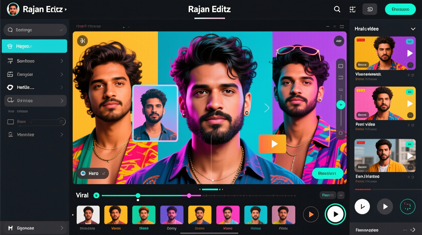 AI Photo Editing Rajan Editz | SocialAF | AllYourTech